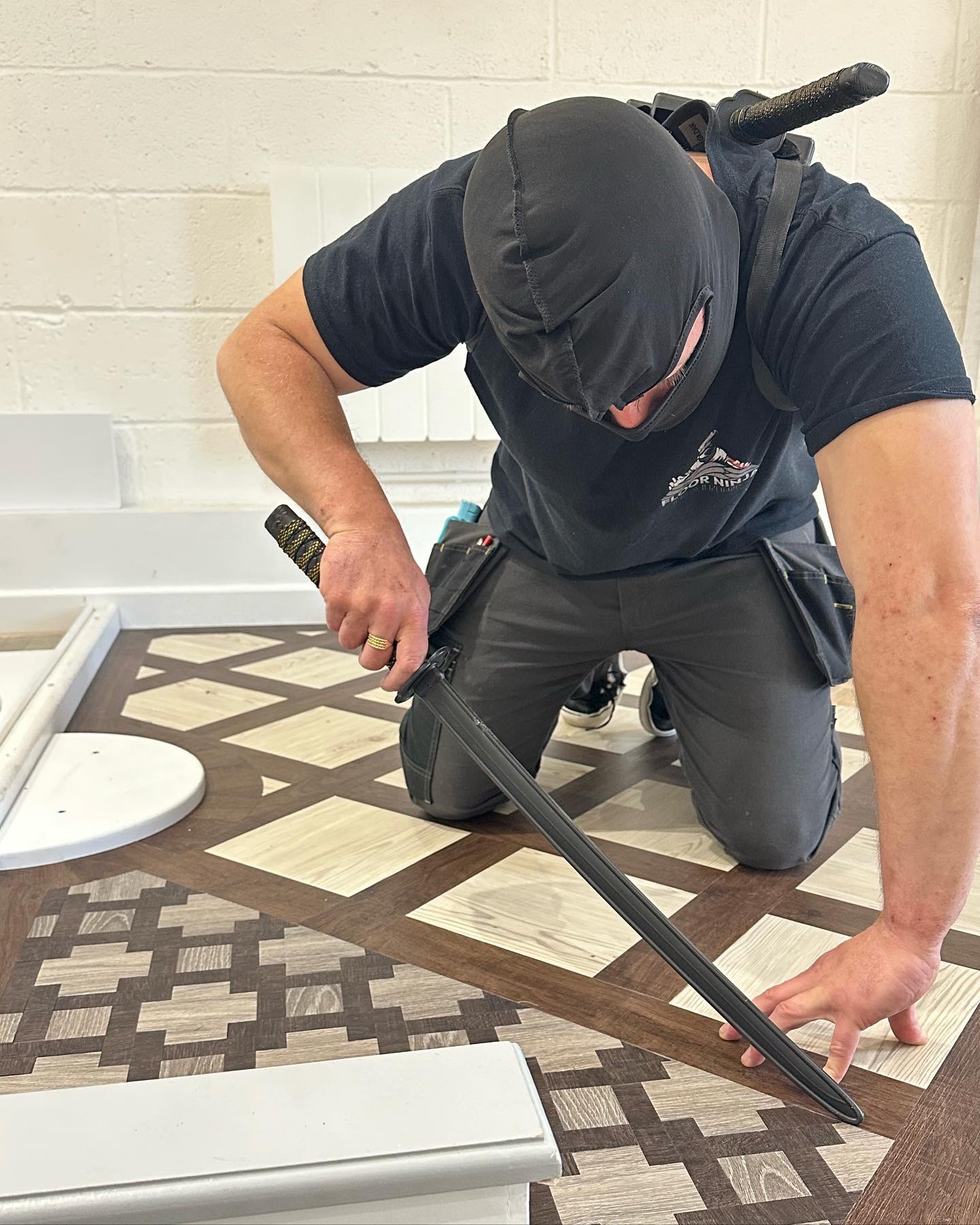 Floor Training - One of a Kind Floor Ninja 1-2-1 LVT Course. - Floor Ninja